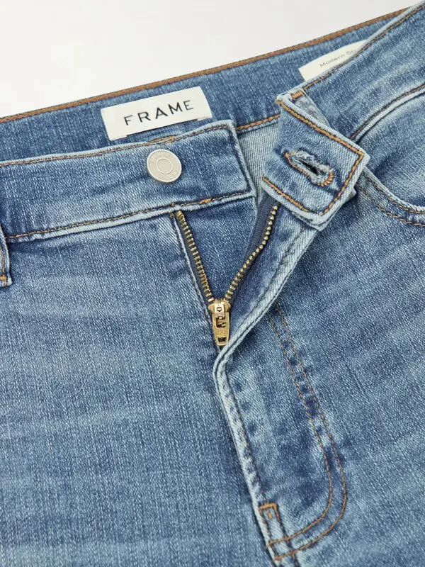 FRAME Modern Straight-leg Jeans - Blue