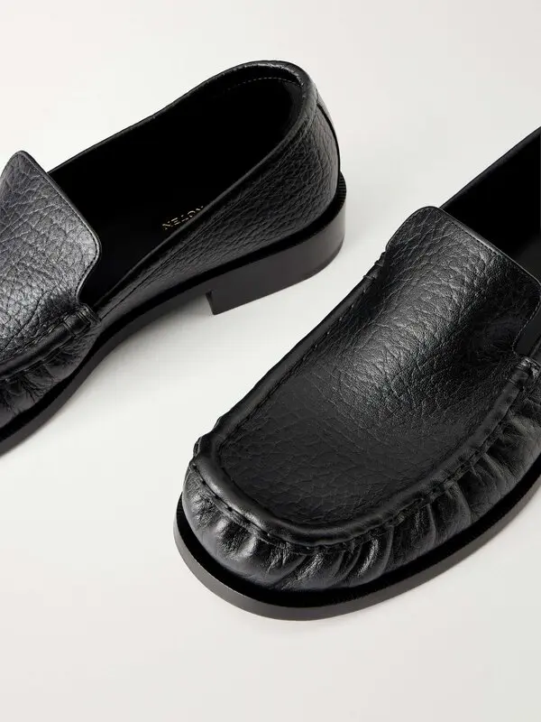 Dries Van Noten Leather Loafers