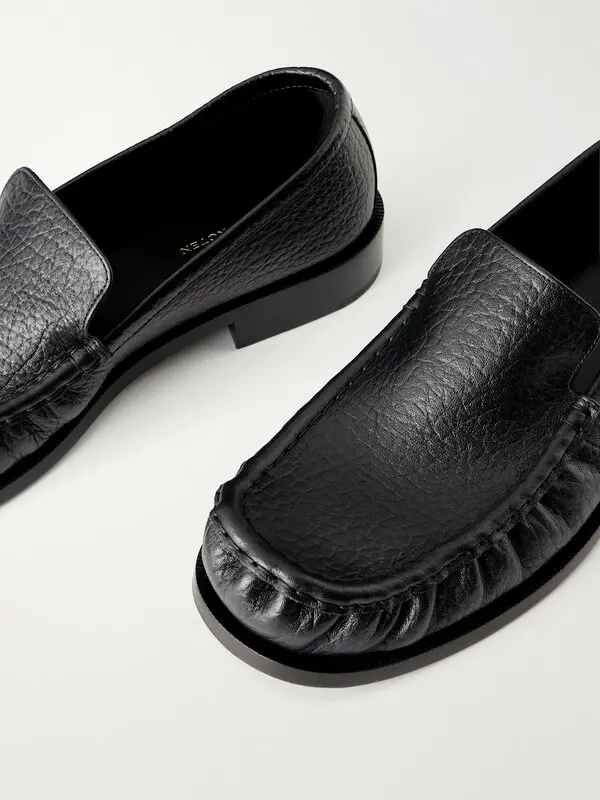 Dries Van Noten Leather Loafers