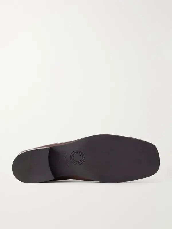 Dries Van Noten Leather Loafers