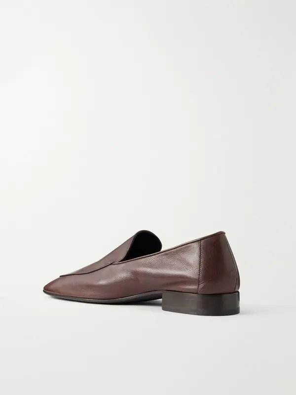Dries Van Noten Leather Loafers