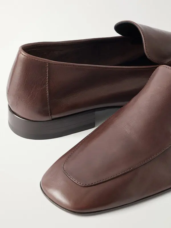 Dries Van Noten Leather Loafers
