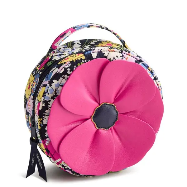 VERA BRADLEY Poppy Flower Cosmetic In Poppy Fields - Blue