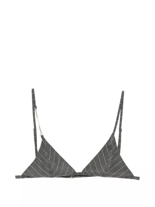 DONDUP Pinstripe-pattern Chain-link Top