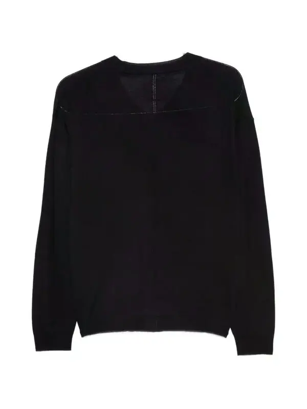 SEMICOUTURE V-neck Wool Sweater