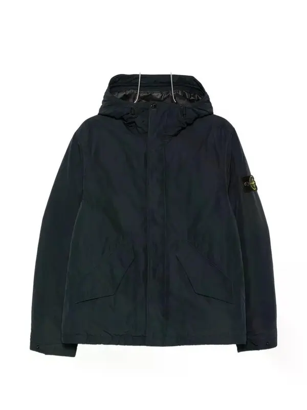 Stone Island Logo-patch Hooded Jacket
