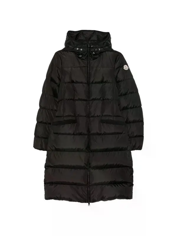 Moncler Quilted Hooded Coat