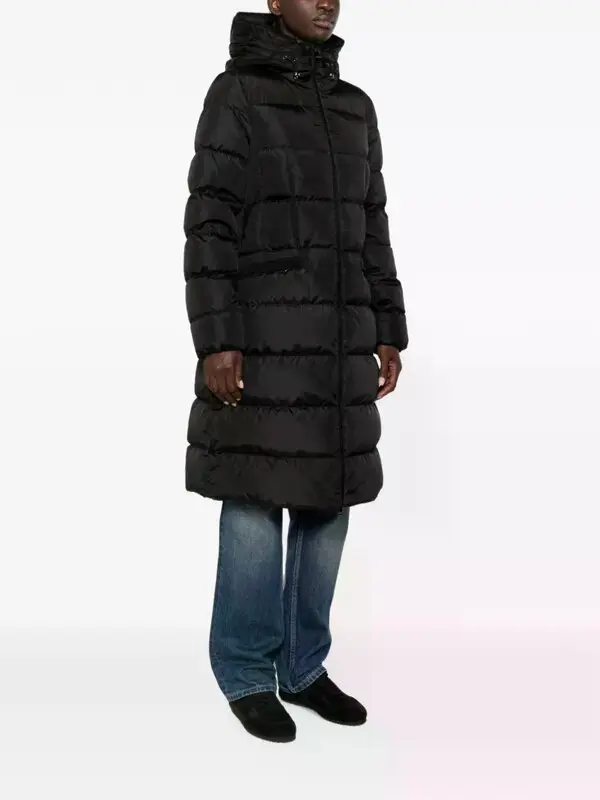 Moncler Quilted Hooded Coat