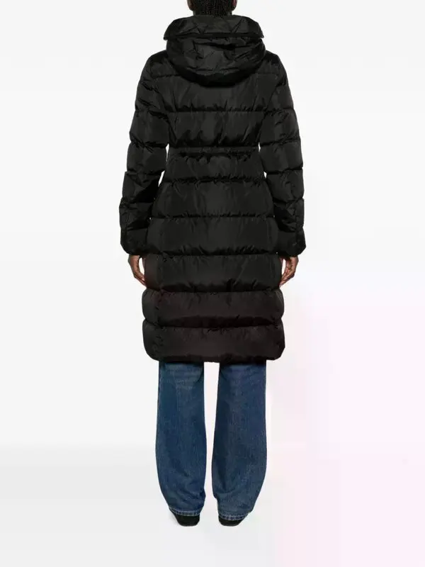 Moncler Quilted Hooded Coat