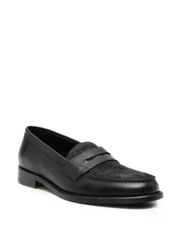 Etro Paisley-print Loafers