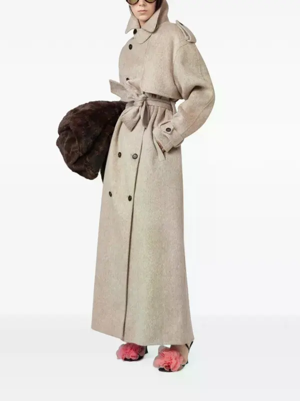 Giuseppe Di Morabito Double-breasted Belted Coat