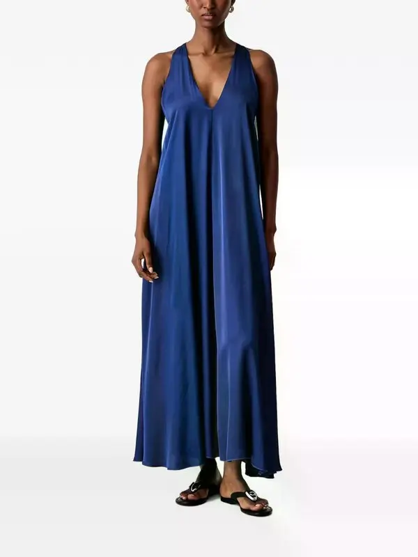 HAVEONE V-neck Racerback Maxi Dress