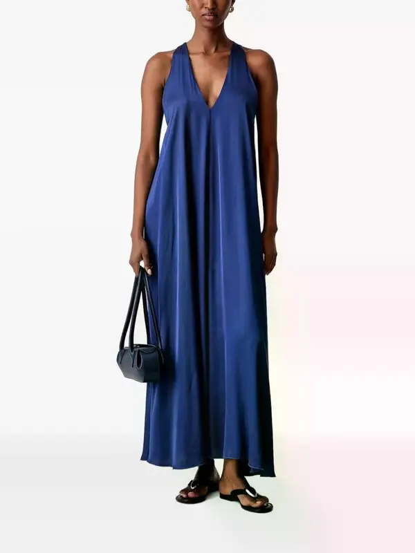 HAVEONE V-neck Racerback Maxi Dress