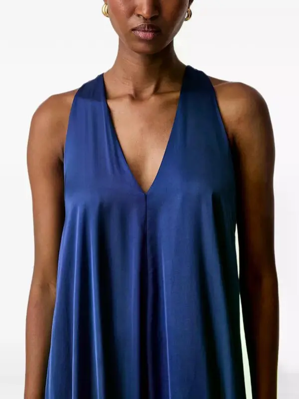 HAVEONE V-neck Racerback Maxi Dress