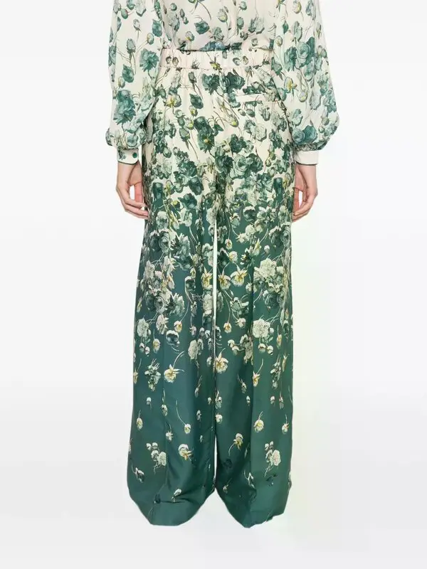 F.R.S FOR RESTLESS SLEEPERS Floral Print Palazzo Pants