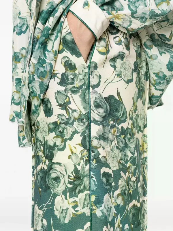 F.R.S FOR RESTLESS SLEEPERS Floral Print Palazzo Pants