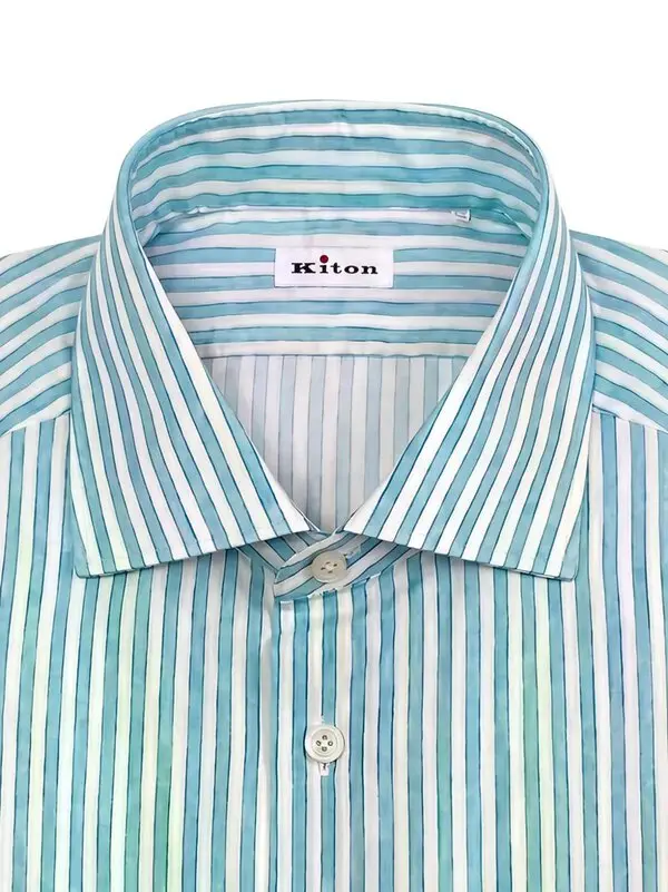 Kiton Striped Shirt