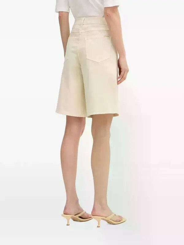 Joseph Ribkoff Button-detail Pocket-patch Shorts
