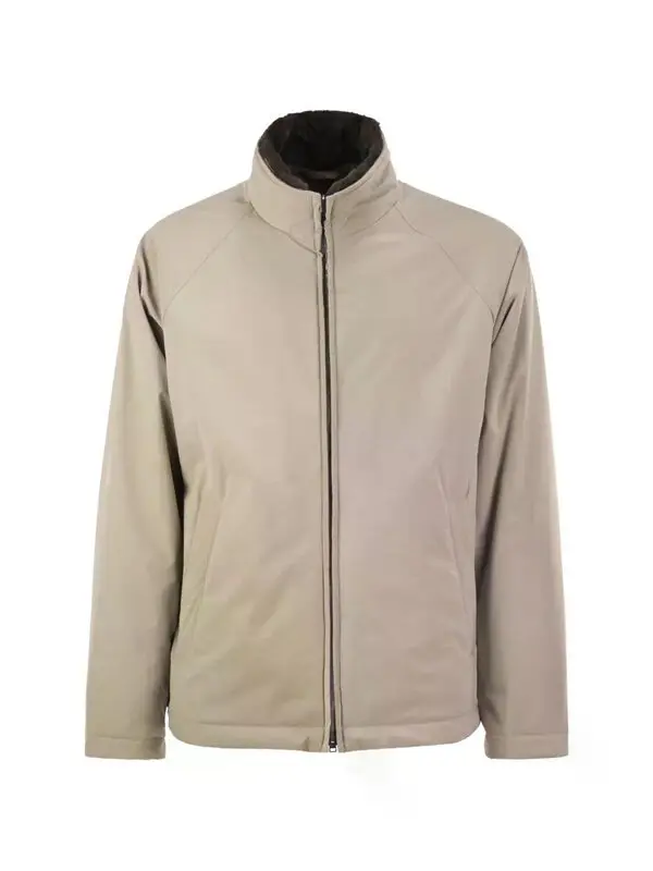 Herno Faux-fur-lined Padded Jacket - Neutrals