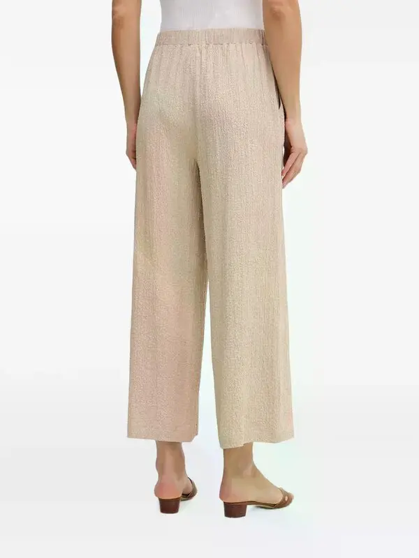 Joseph Ribkoff Crinkled Drawstring Palazzo Pants