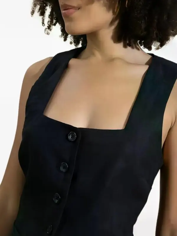 Faithfull The Brand Jackie Button-up Waistcoat