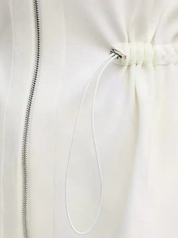 Joseph Ribkoff Drawstring-waist Zip-up Jacket