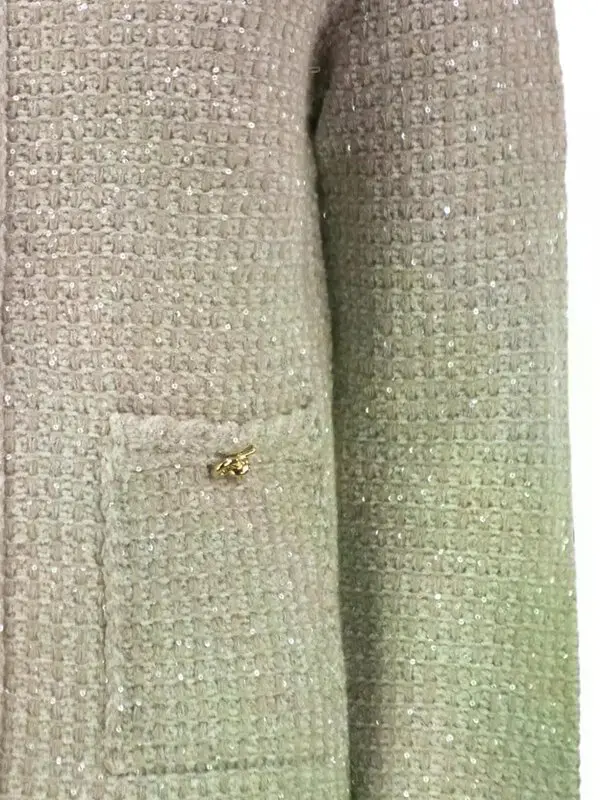 Fabiana Filippi Sequin-embellished Bouclé Cardigan