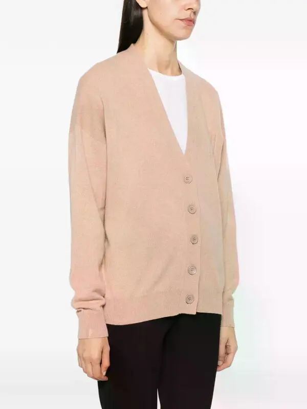 Peserico Beaded-pocket V-neck Cardigan
