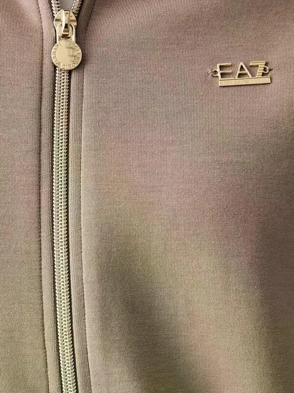 EA7 Logo-plaque Zip-up Track Jacket