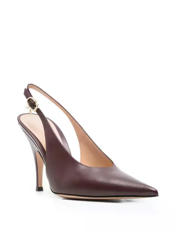 GIANVITO ROSSI Sofia Pointed-toe Mules