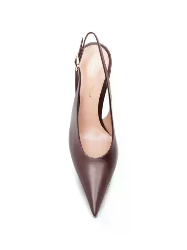 GIANVITO ROSSI Sofia Pointed-toe Mules
