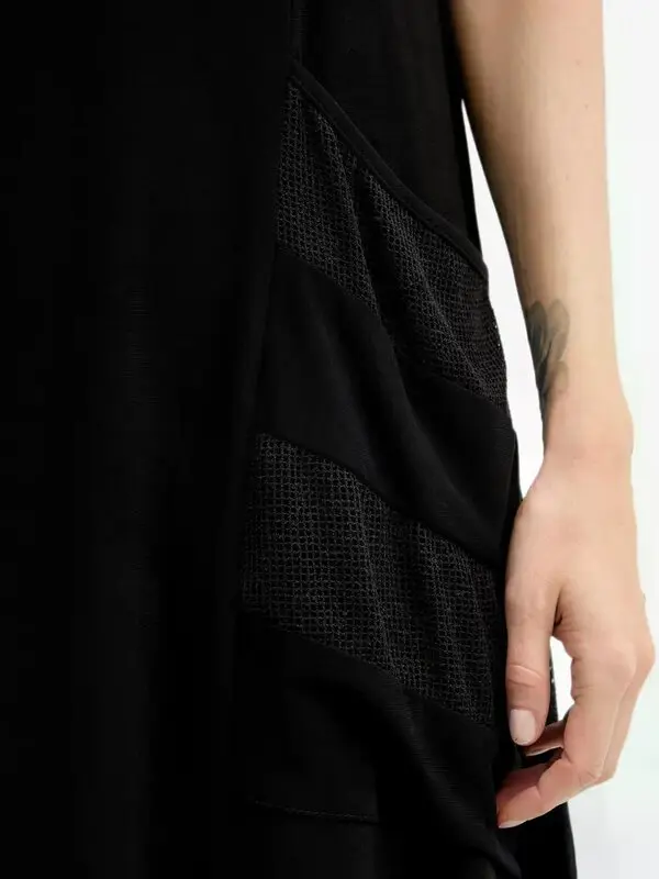Joseph Ribkoff Mesh-panel Pocket Mini Dress