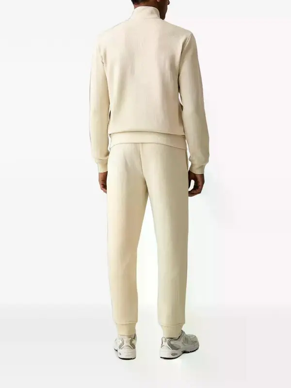 EA7 Logo-patch Zip-up Sweater