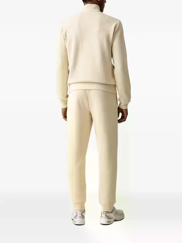 EA7 Logo Patch Zip-up Sweater