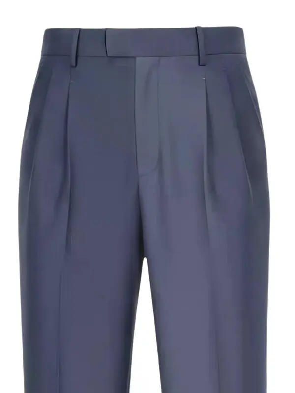 Isaia Pleated Tailored Trousers