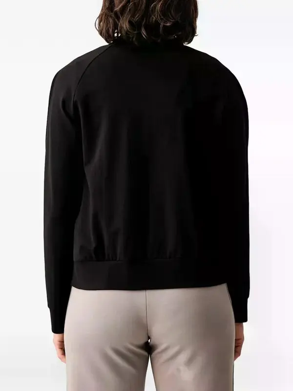 EA7 Logo Plaque Raglan Sleeve Jacket