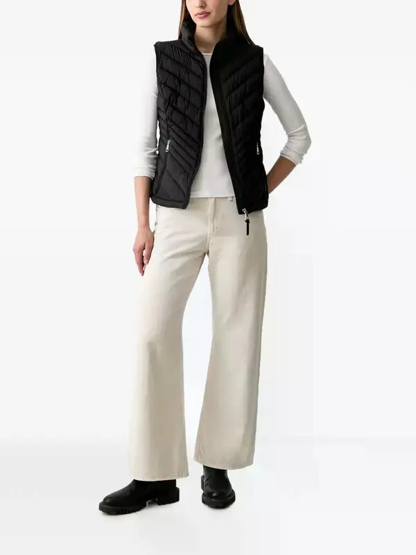 Dkny Chevron Quilted Gilet