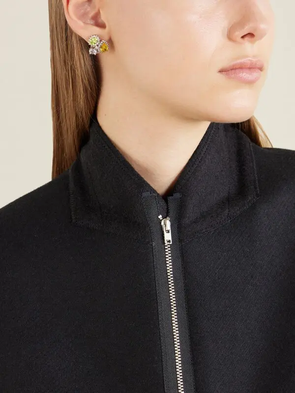 MAISON MARGIELA Silver-tone Cluster Embellished Earrings