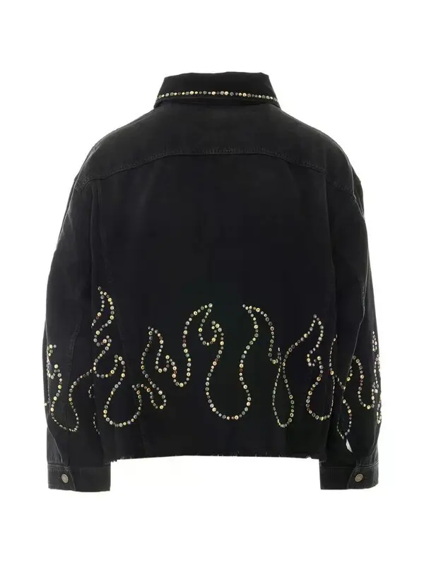 Amiri Stud-embellished Denim Jacket