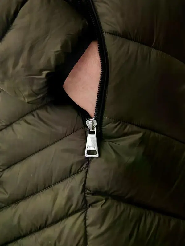 Dkny Quilted Hooded Jacket