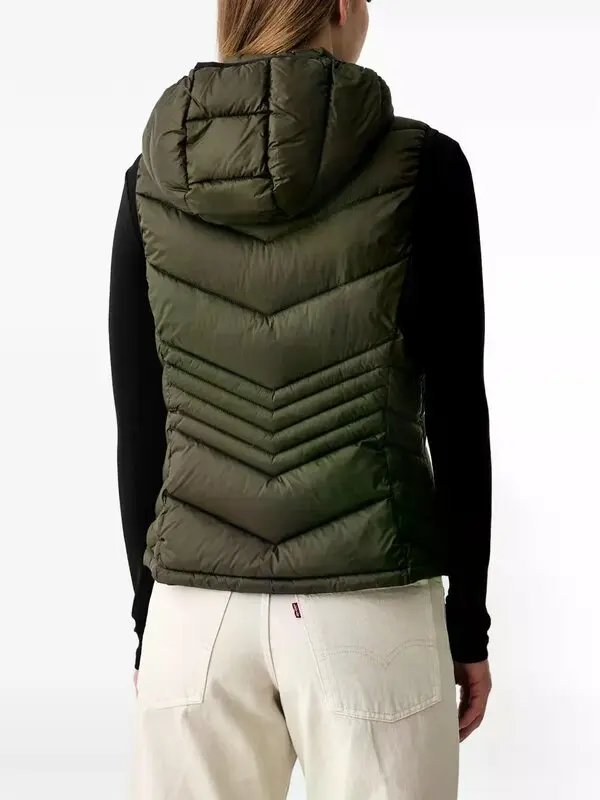 Dkny Quilted Hooded Gilet