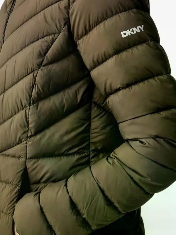 Dkny Quilted Puffer Jacket
