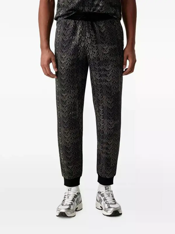 EA7 Logo-print Track Pants