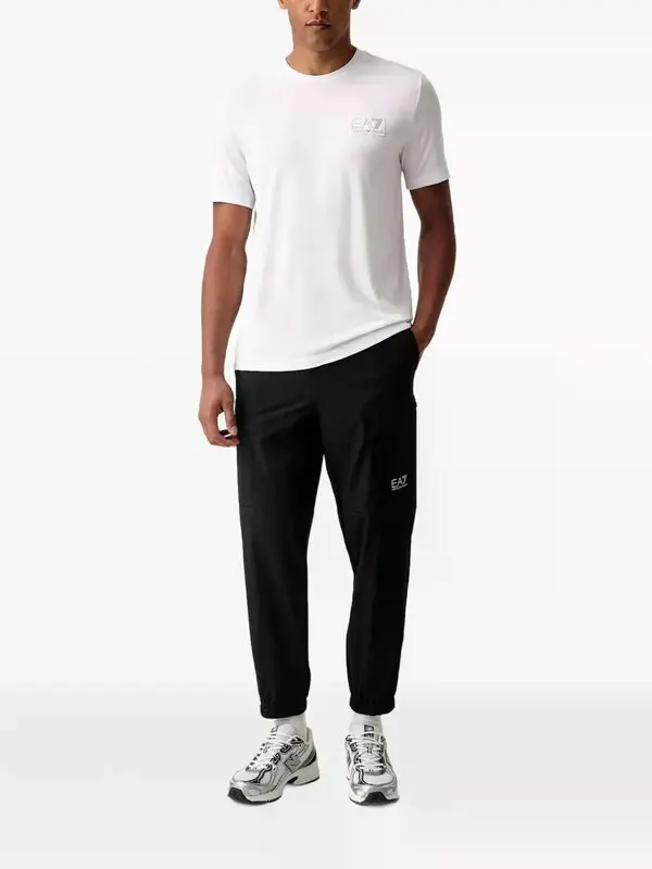 EA7 Logo-patch T-shirt - White