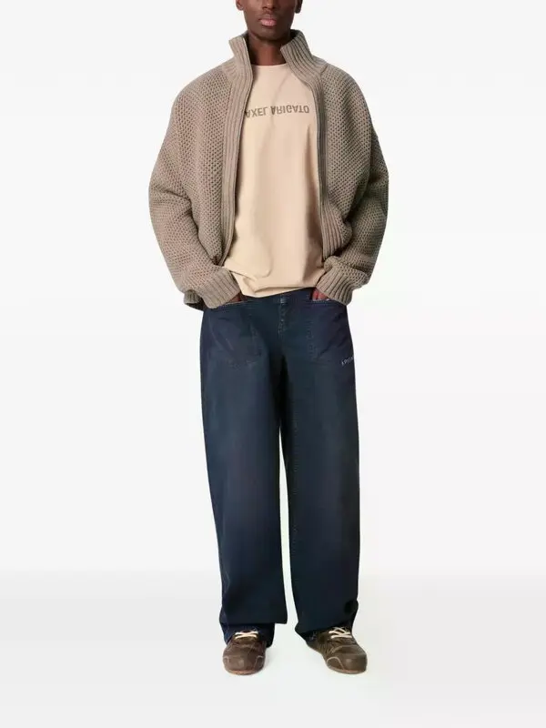 Axel Arigato Distort Washed T-shirt - Neutrals