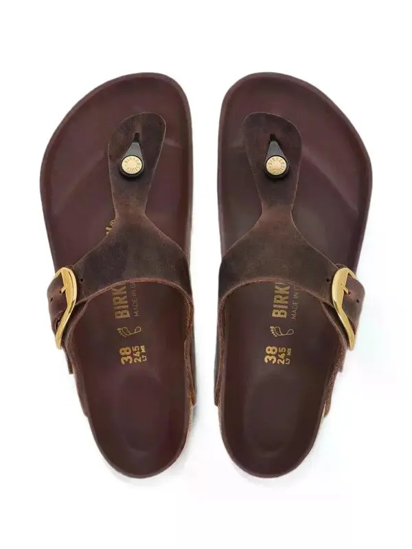BIRKENSTOCK Gizeh Big Buckle Sandals - Brown