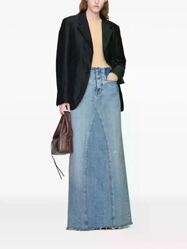 MAISON MARGIELA Patchwork Maxi Skirt
