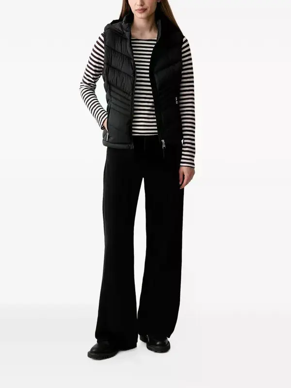 Dkny Quilted Hooded Gilet