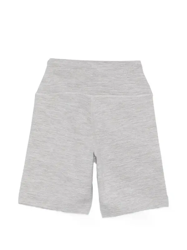 SPORTY & RICH Logo-print High-waisted Cycling Shorts