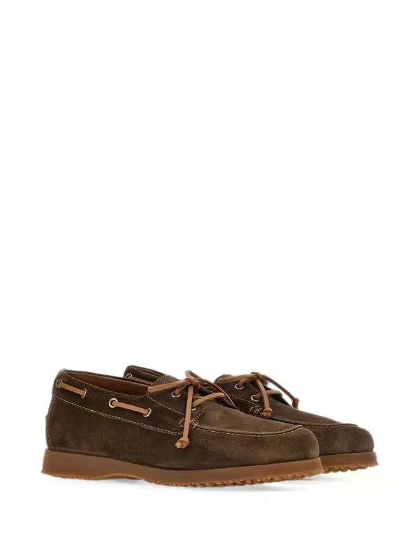 Hogan Boat Loafers Traditional - Brown